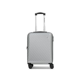 Check.In Paradise 2.0 4 Rollen Kabinentrolley S 55 cm mit Dehnfalte in stone grey | Gr.: onesize