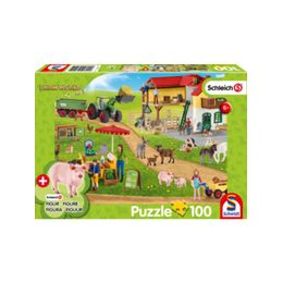 Schmidt Spiele Spiel - Farm World, Bauernhof und Hofladen (Kinderpuzzle) | Gr.: onesize