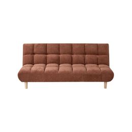 Beliani Schlafsofa RISOR in Braun - (W) 190 x (H) 83 x (L) 90 cm | Gr.: onesize