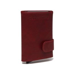 The Chesterfield Brand Mannheim Geldb&ouml;rse RFID Schutz Leder 7 cm in red | Gr.: onesize