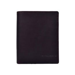 Strellson Brick Lane Jorge Geldb&ouml;rse RFID Schutz Leder 10 cm in darkbrown | Gr.: onesize