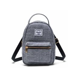 HERSCHEL Nova - Schultertasche 10 cm (raven crosshatch) in raven crosshatch | Gr.: onesize
