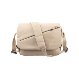 Franky &Uuml;berschlag Tasche CT17-M-B Messenger in beige | Gr.: onesize