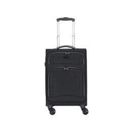 d&n D&N Travel Line 9204 4 Rollen Kabinentrolley 55 cm in schwarz | Gr.: onesize