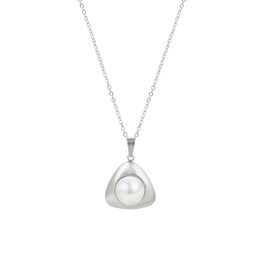 NAEMI Women Necklace in Silver White | Gr.: onesize