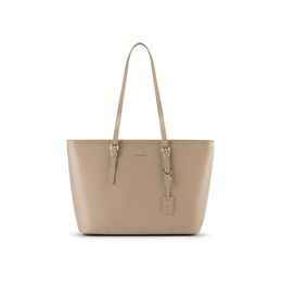 Lazarotti Bologna Leather XL Shopper Tasche Leder 35 cm in sand | Gr.: onesize