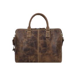 Green Burry Greenburry Vintage Shopper Tasche Leder 40 cm in brown | Gr.: onesize
