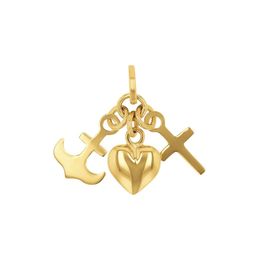 Amor Motivanh&auml;nger Gold 585/14 ct in Gold | Gr.: onesize