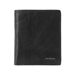 Strellson Jefferson BillFold Q6 Geldb&ouml;rse Leder 9 cm in black | Gr.: onesize