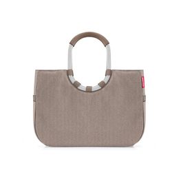 Reisenthel Loopshopper L Shopper Tasche 46 cm in herringbone mokka | Gr.: onesize
