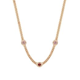 NAEMI Women Necklace in Rose Gold Red | Gr.: onesize