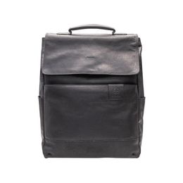 Strellson Hyde Park Theodore Business-Rucksack Leder 43 cm Laptopfach in black | Gr.: onesize