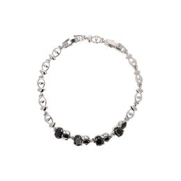 NAEMI Women Bracelet in Silver Black | Gr.: onesize