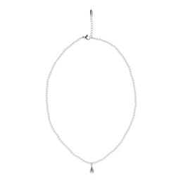 NAEMI Women Necklace in Silver White | Gr.: onesize