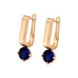 NAEMI Women Earrings in Rose Gold Navy | Gr.: onesize