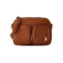 U.S. Polo Assn. Mansion Umh&auml;ngetasche 24 cm in camel | Gr.: onesize