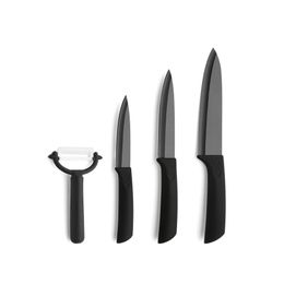 Amefa 4-tlg. Keramikmesser Set CERAMIC KNIVES in schwarz | Gr.: onesize