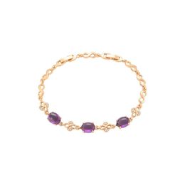 NAEMI Women Bracelet in Rose Gold Violet | Gr.: onesize