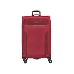 d&n D&N Travel Line 9704 - 4-Rollen-Trolley L 78 cm erw. (dark red) in dark red | Gr.: onesize