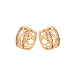 NAEMI Women Earrings in ROSE GOLD WHITE | Gr.: onesize