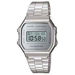 Casio Iconic Armbanduhr Digital Silberfarben | Gr.: onesize