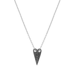 NAEMI Women Necklace in Silver Black | Gr.: onesize
