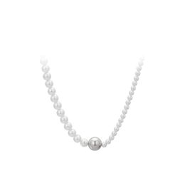 NAEMI Women Necklace in Silver White | Gr.: onesize