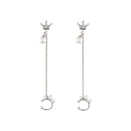 NAEMI Women Earrings in Silver White | Gr.: onesize