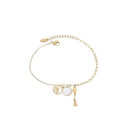 NAEMI Women Bracelet in Gold White | Gr.: onesize
