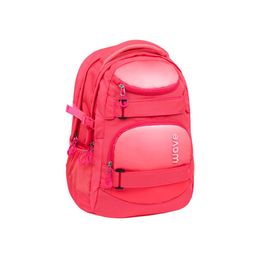 Wave Rucksack Infinity Ombre Coral Paradise in Rosa &ndash; (H) 43 x (L) 31 x (T) 22 cm | Gr.: onesize