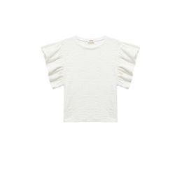 KOTON Bluse M&auml;dchen Gr&ouml;&szlig;e 122/128 offwhite