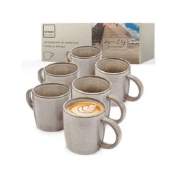 S&auml;nger S&auml;nger Kaffeebecher Set Kairo Clay - 6 aus Steingut | Gr.: onesize