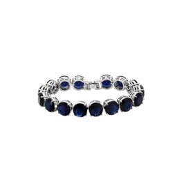 NAEMI Women Bracelet in Silver Navy | Gr.: onesize