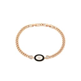 NAEMI Women Bracelet in Rose Gold Black | Gr.: onesize