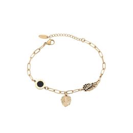 NAEMI Women Bracelet in Gold Black | Gr.: onesize
