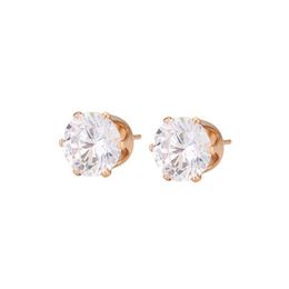 NAEMI Women Earrings in Rose Gold White | Gr.: onesize