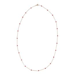 NAEMI Women Necklace in Rose Gold Red | Gr.: onesize