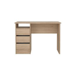 ebuy24 Schreibtisch FunctionPlus Nussbaum 110 x 49 cm | Gr.: onesize