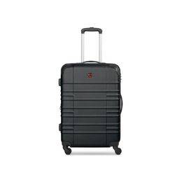 Wenger Amplar Evo 4 Rollen Trolley M 65 cm mit Dehnfalte in black | Gr.: onesize