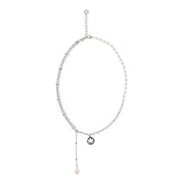 NAEMI Women Necklace in Silver White | Gr.: onesize