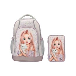 Depesche 2er Set Schul-Set BLOOMING KITTY TOPModel in flieder | Gr.: onesize