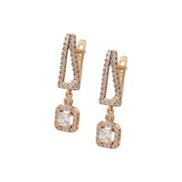 NAEMI Women Earrings in Rose Gold | Gr.: onesize