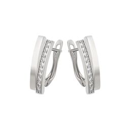 NAEMI Women Earrings in Silver White | Gr.: onesize
