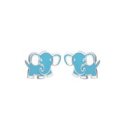 schmuck23 Silber Ohrringe 925 Elefant 0,7 cm x 0,8 cm | Gr.: onesize