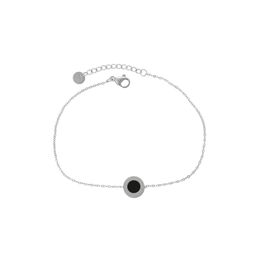NAEMI Women Bracelet in Silver Black | Gr.: onesize