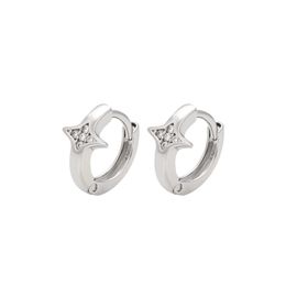NAEMI Women Earrings in Silver White | Gr.: onesize
