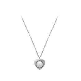NAEMI Women Necklace in Silver White | Gr.: onesize