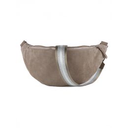 Lepelou G&uuml;rteltasche 'BOLOGNA' Damen Gr&ouml;&szlig;e 40 cm x 20 cm x 12 cm taupe