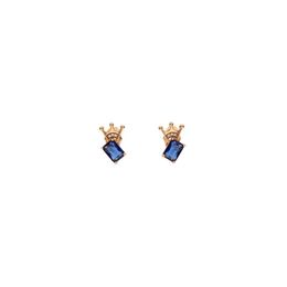 NAEMI Women Earrings in Rose Gold Navy | Gr.: onesize