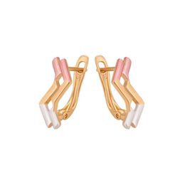 NAEMI Women Earrings in Rose Gold Silver | Gr.: onesize